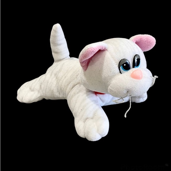 Tonka | Toys | Vintage Pound Puppies Purries Gray Tabby White Kitten ...
